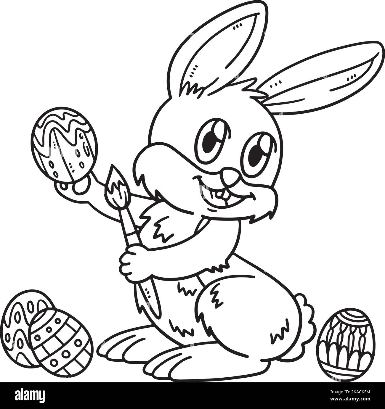 Palm sunday painting Stock Vector Images - Alamy