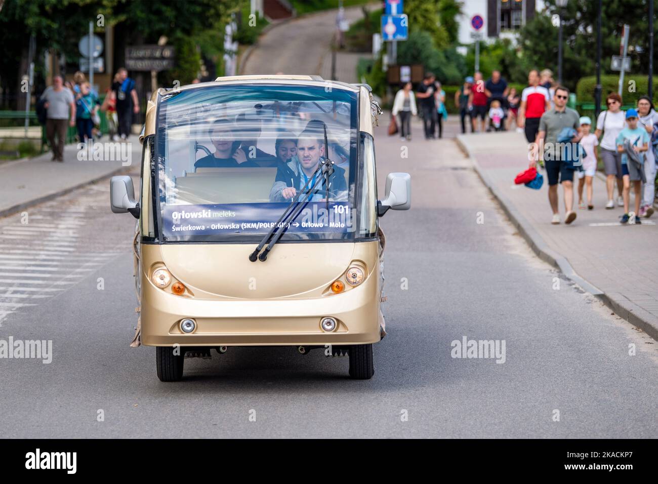 Very old mini bus for people transportation hi-res stock photography ...