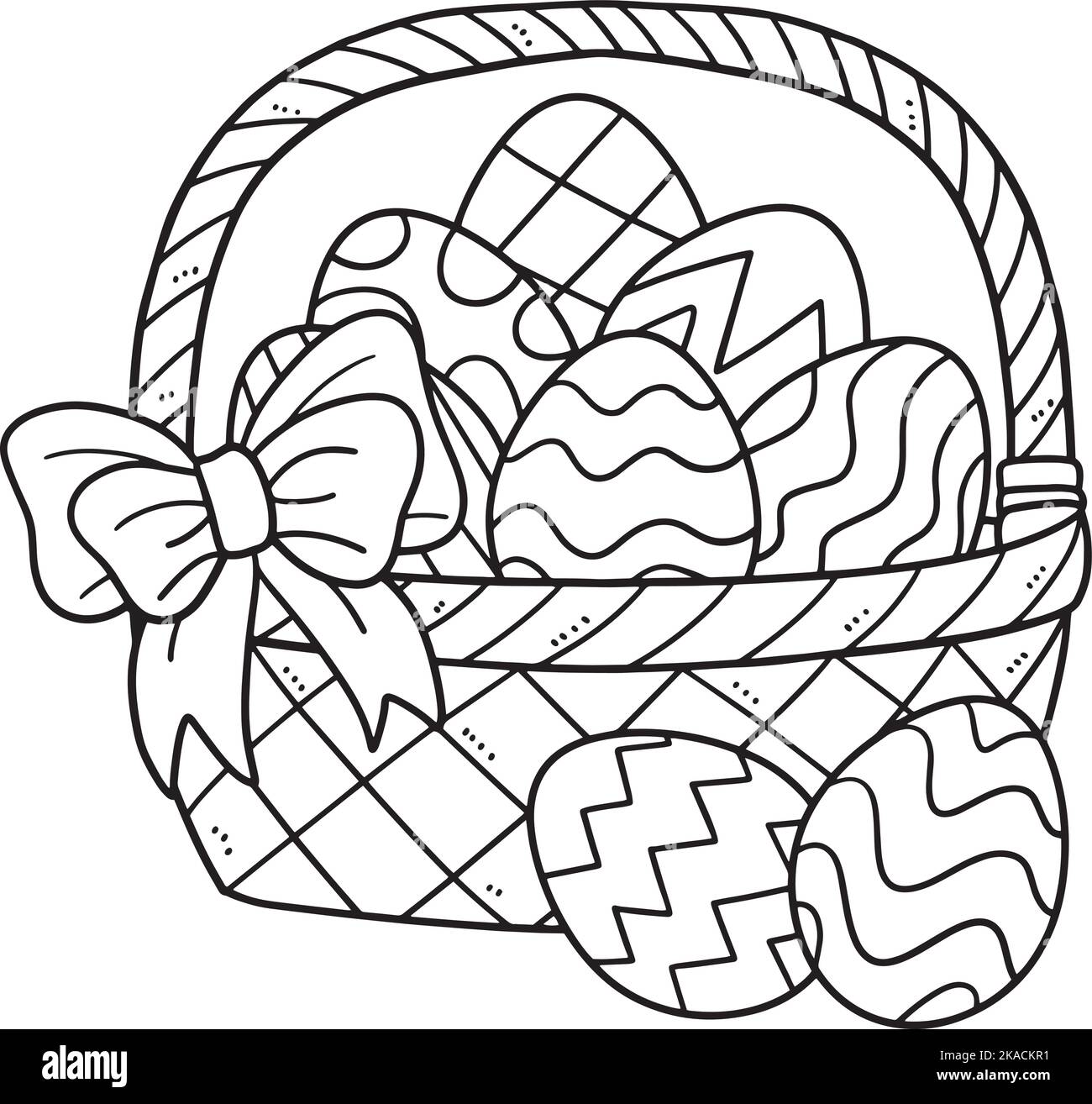 Happy easter holiday coloring eggs Stock Vector Images - Alamy