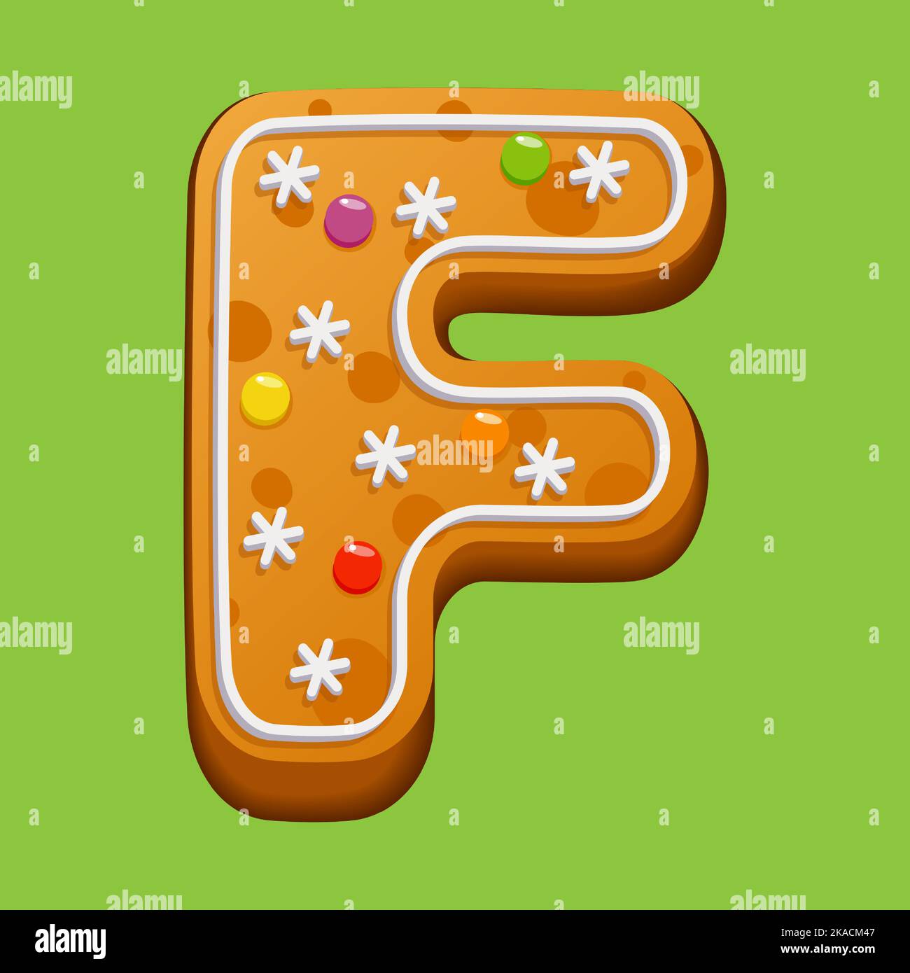 Letter f cartoon illustration hi-res stock photography and images - Alamy