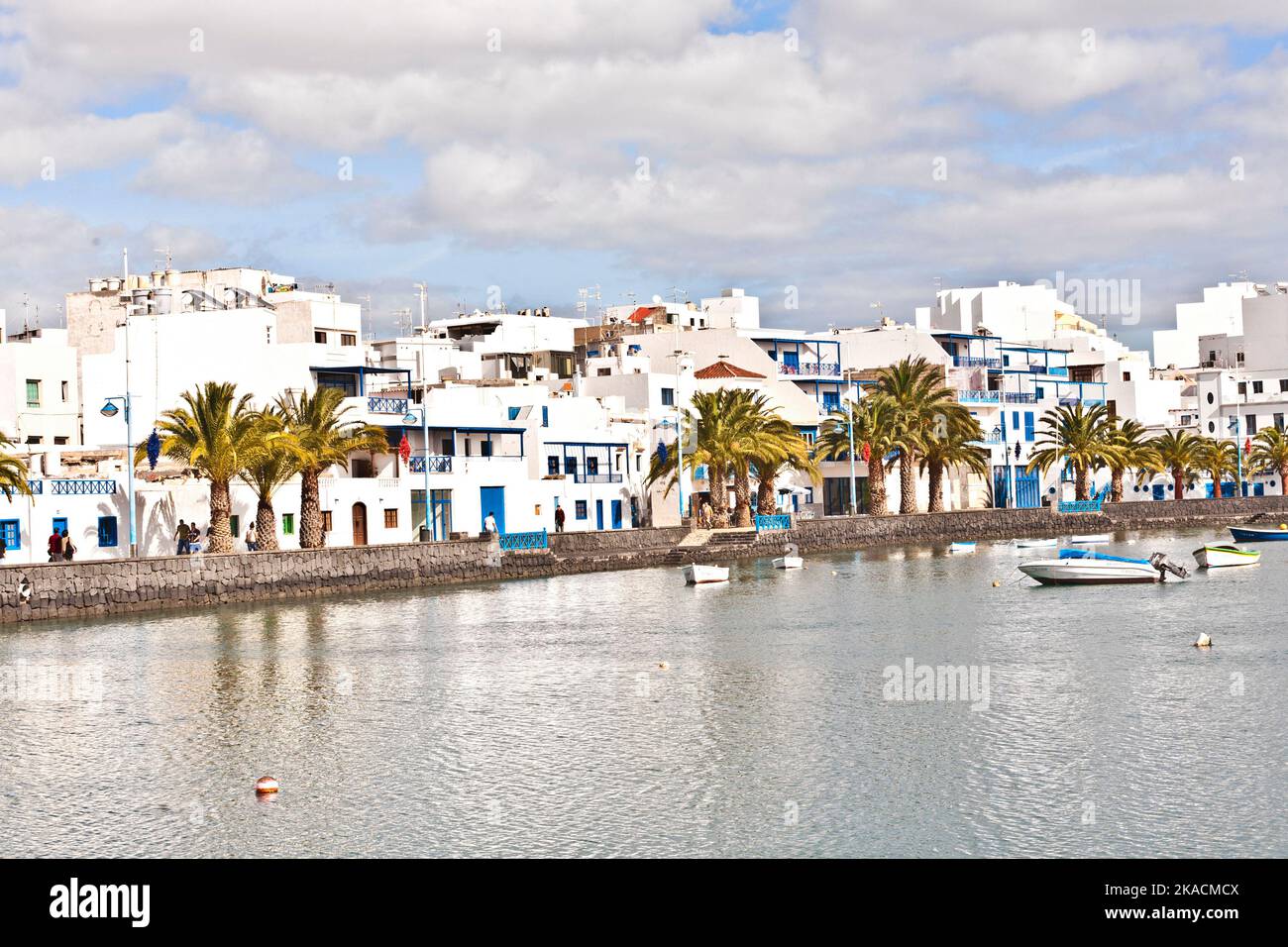 Charco de San Gines, Arrecife, Lanzarote Stock Photo - Alamy