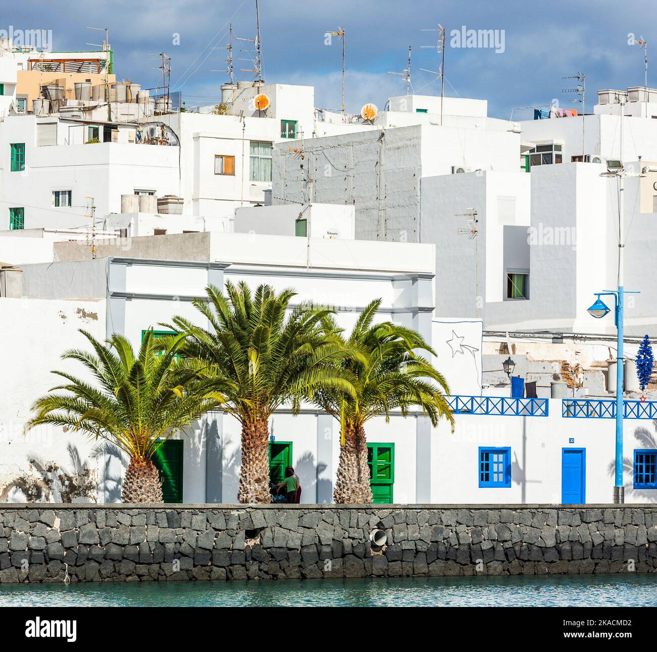 Charco de San Gines, Arrecife, Lanzarote Stock Photo - Alamy