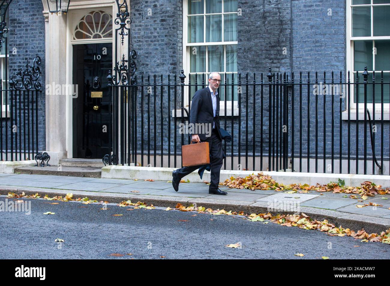 London, England, UK. 2nd Nov, 2022. Permanent Secretary to the Treasury JAMES BOWLER is seen ...