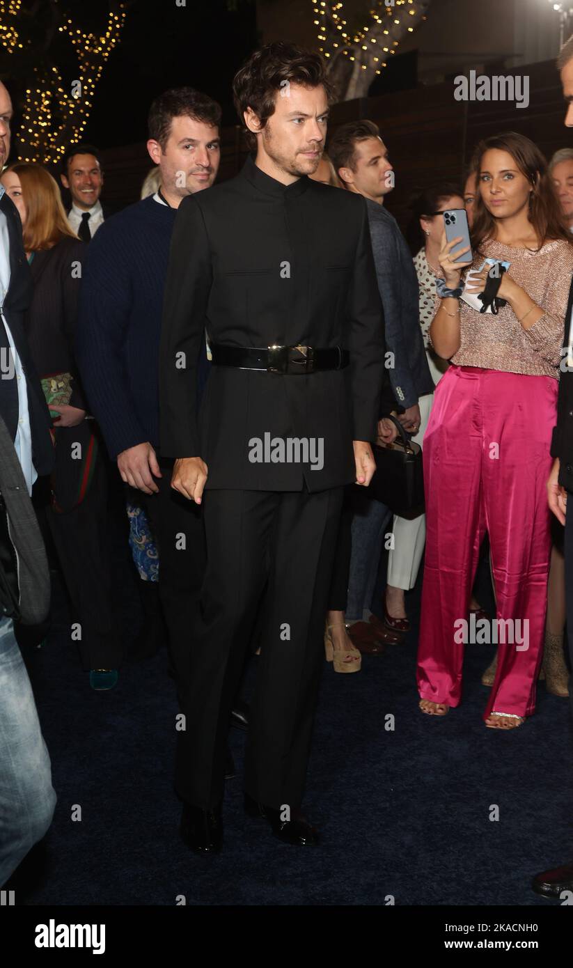 Los Angeles, Ca. 1st Nov, 2022. Harry Styles at the LA premiere of My ...