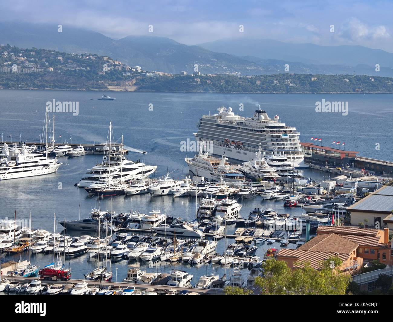 Views of the bay of Monte Carlo Stock Photo - Alamy