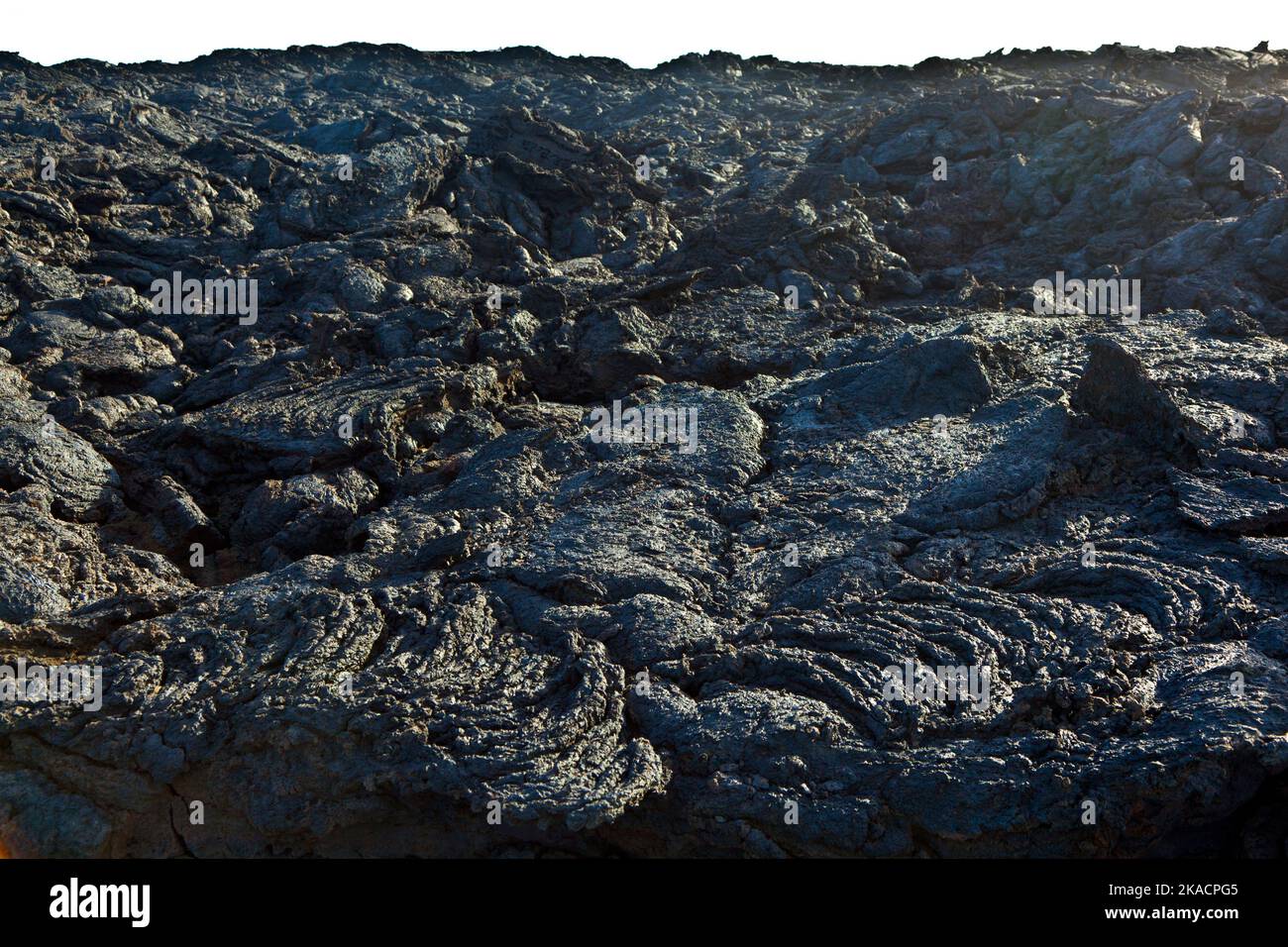 Stones of volcanic flow give a beautiful natural structure Stock Photo ...