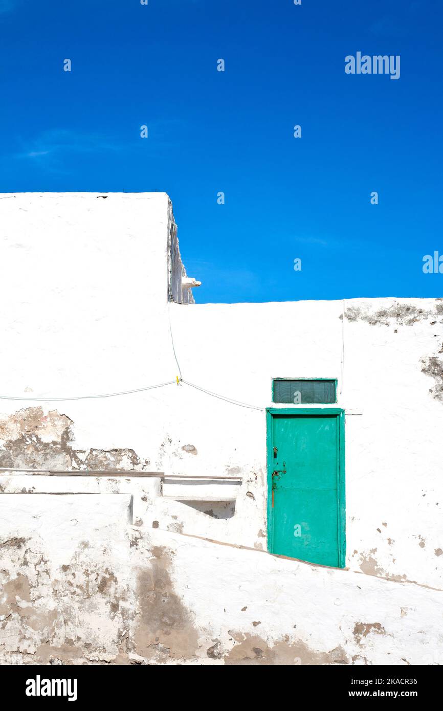 facade of house with open windows in sunlight Stock Photo - Alamy