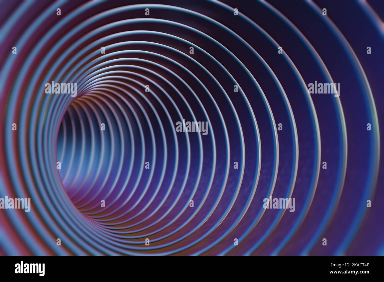 Sci-fi tunnel. Abstract multicolour tunnel as background in the style ...