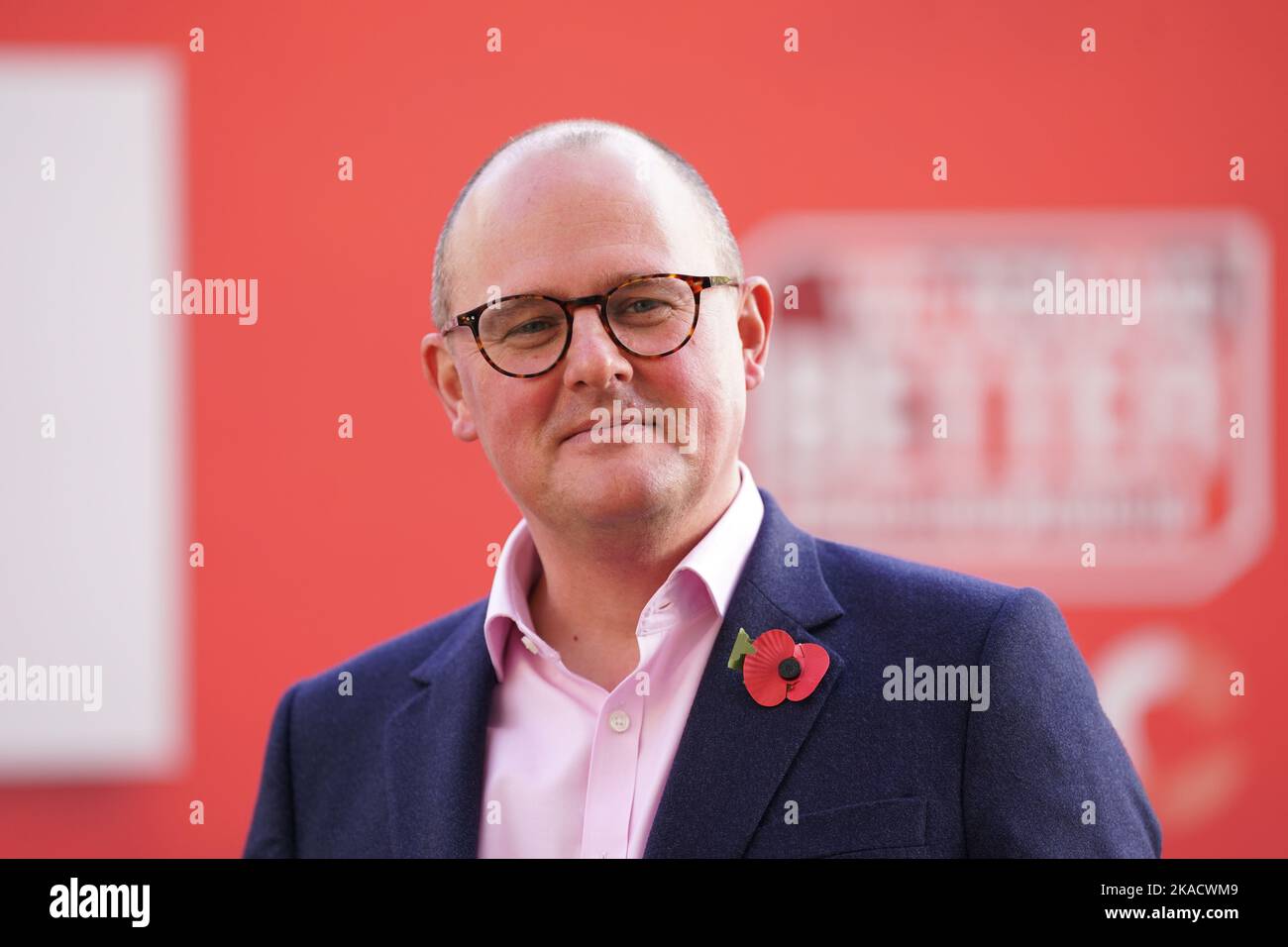Deputy General Secretary of the TUC Paul Nowak during a photo call ...