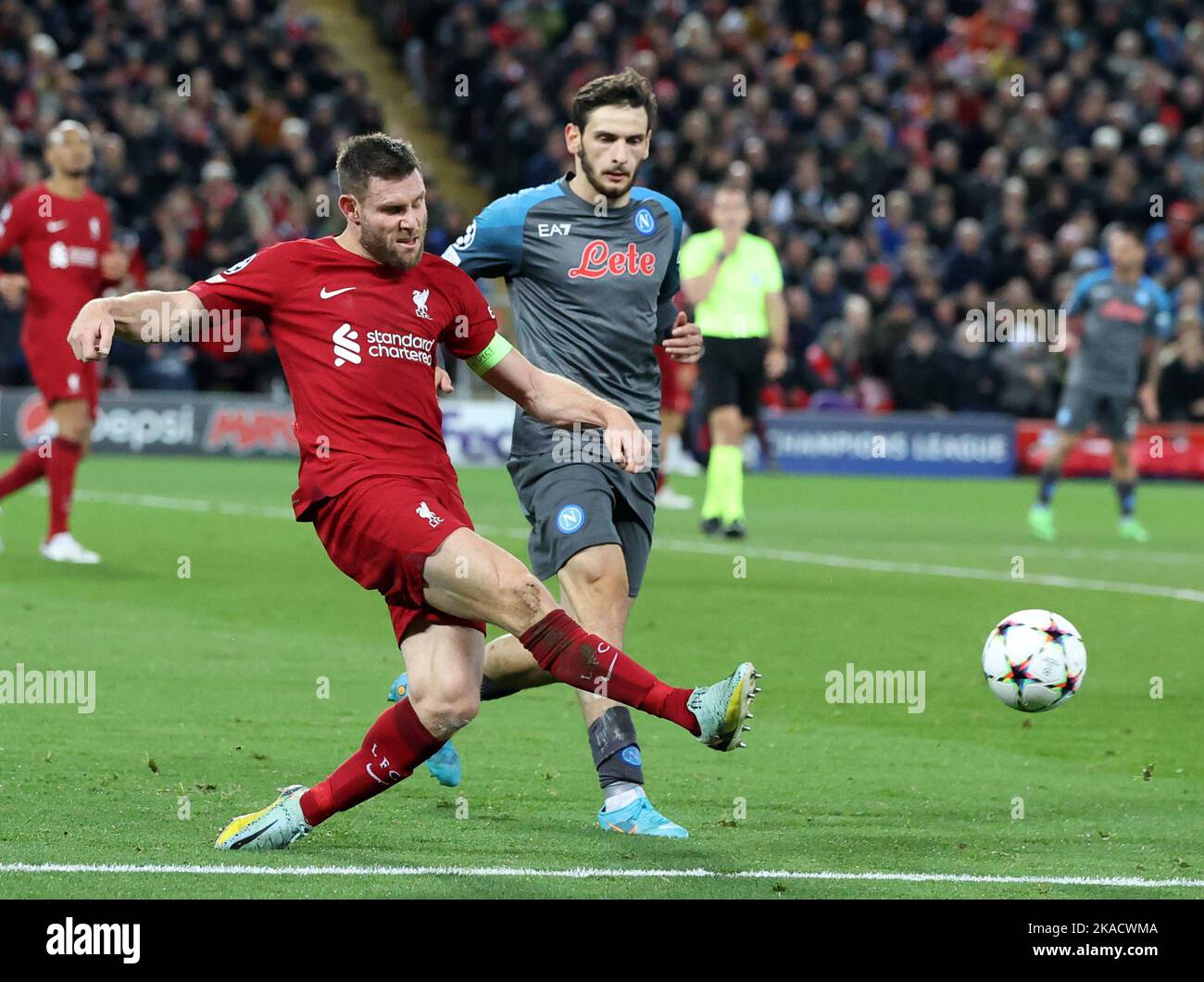 1st November 2022, Anfield Stadium, Liverpool, England: Champions ...