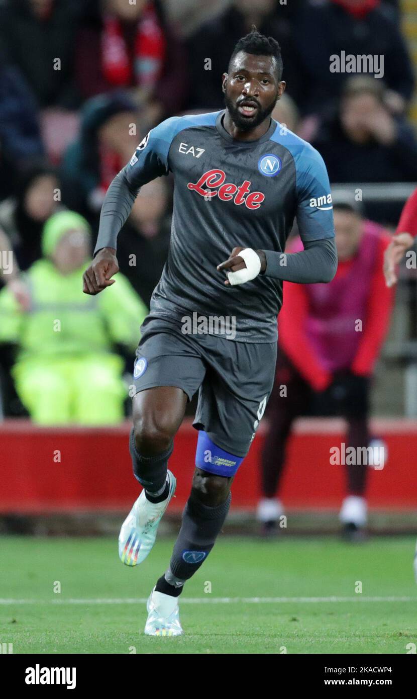 1st November 2022, Anfield Stadium, Liverpool, England: Champions ...