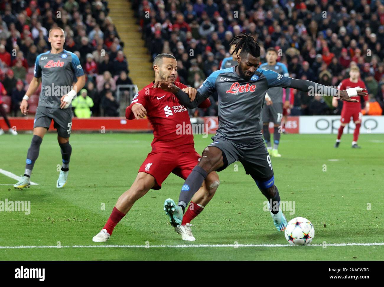 1st November 2022, Anfield Stadium, Liverpool, England: Champions ...