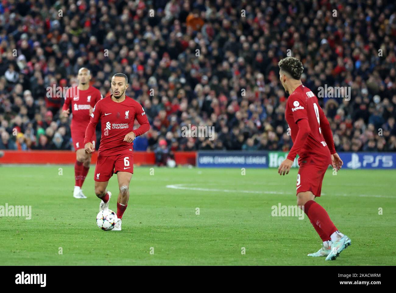 1st November 2022, Anfield Stadium, Liverpool, England: Champions ...