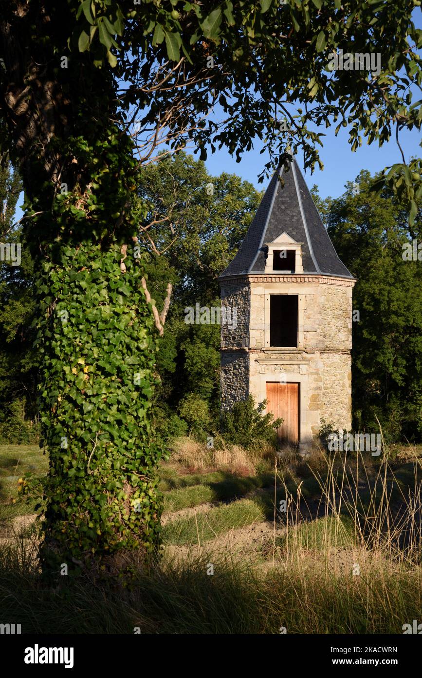 Hexagonal Shaped Folly, Tiny House or Tower House Saou Drôme France ...