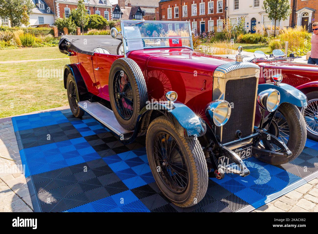 1927 Daimler Model Q20/70 on display in Gloucester city centre Stock ...
