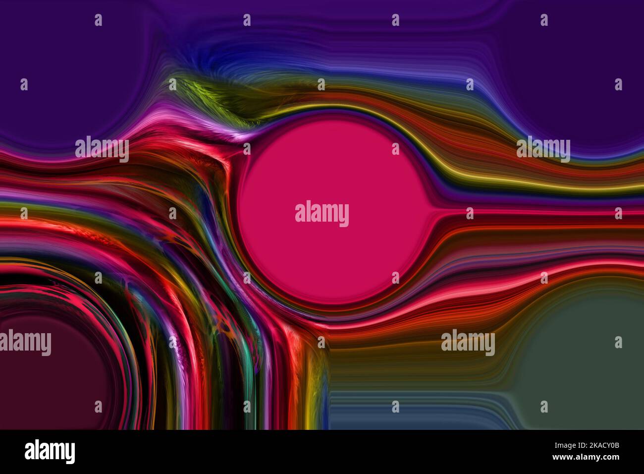 Colorful patterns fractal.Psychedelic fractal,texture of brush strokes ...
