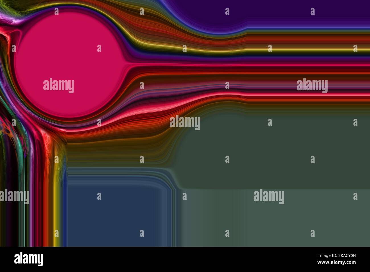 Colorful patterns fractal.Psychedelic fractal,texture of brush strokes ...
