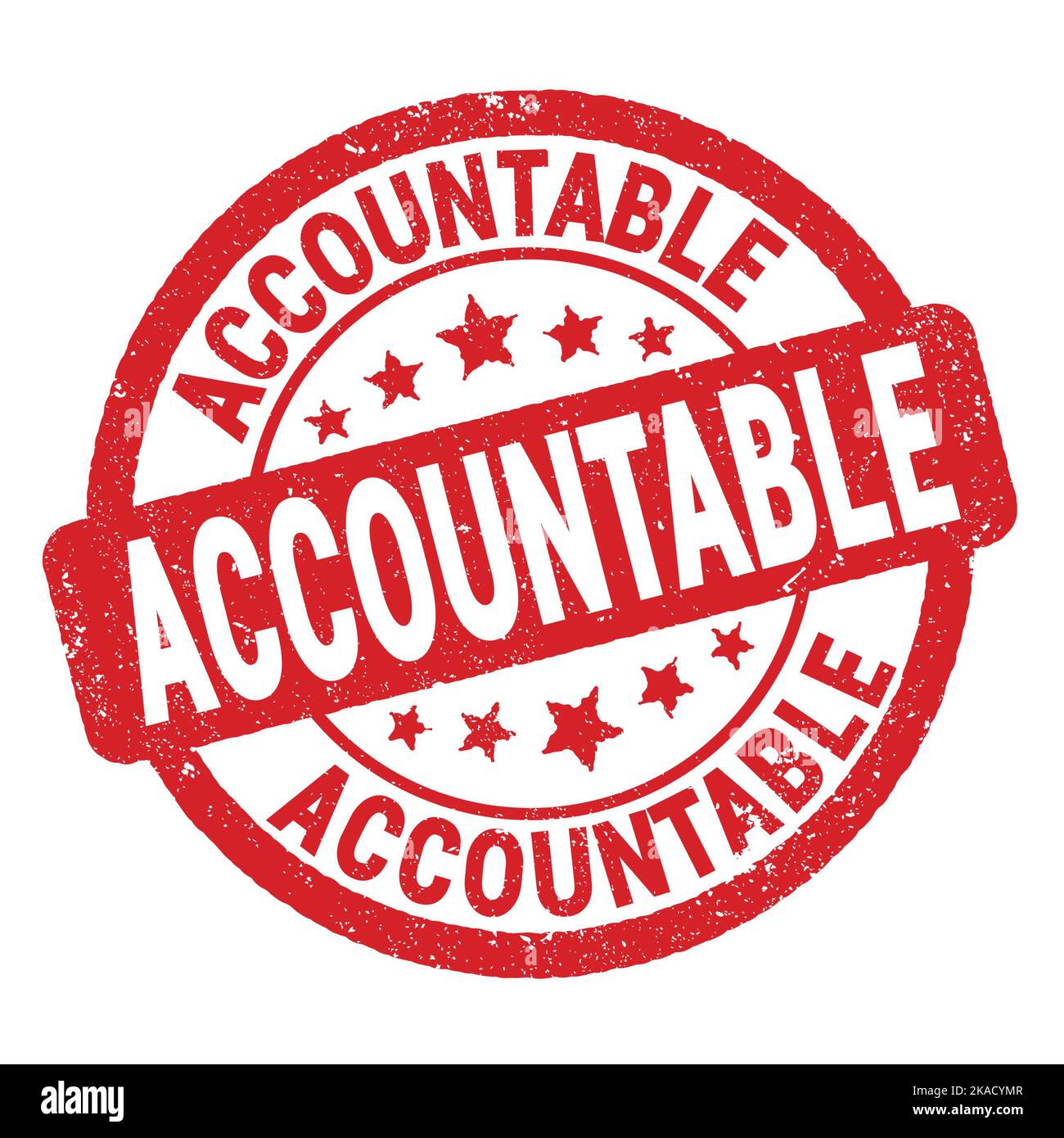 Accountable stamp hi-res stock photography and images - Alamy