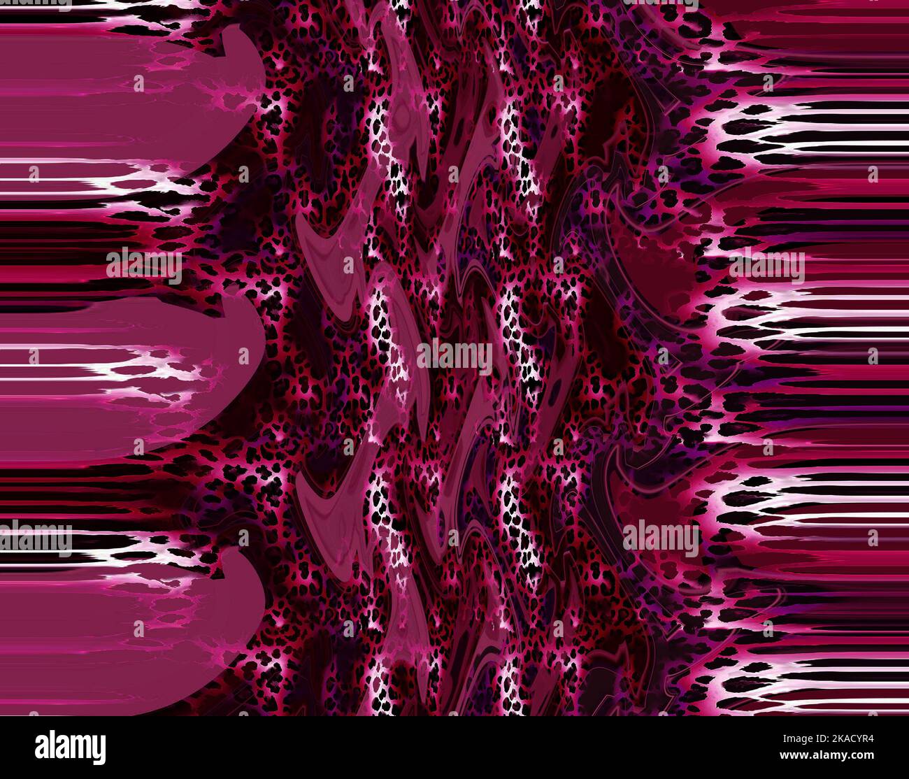 Colorful patterns fractal.Psychedelic fractal,texture of brush strokes ...