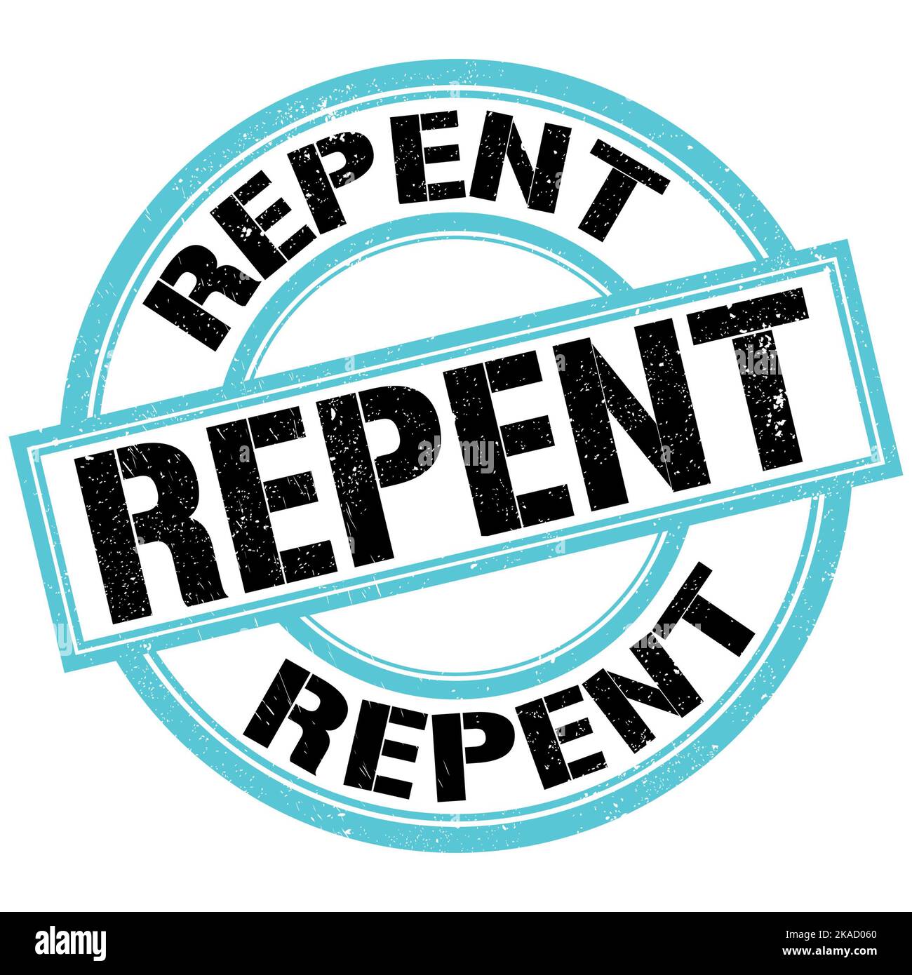 Repent stamp hi-res stock photography and images - Alamy