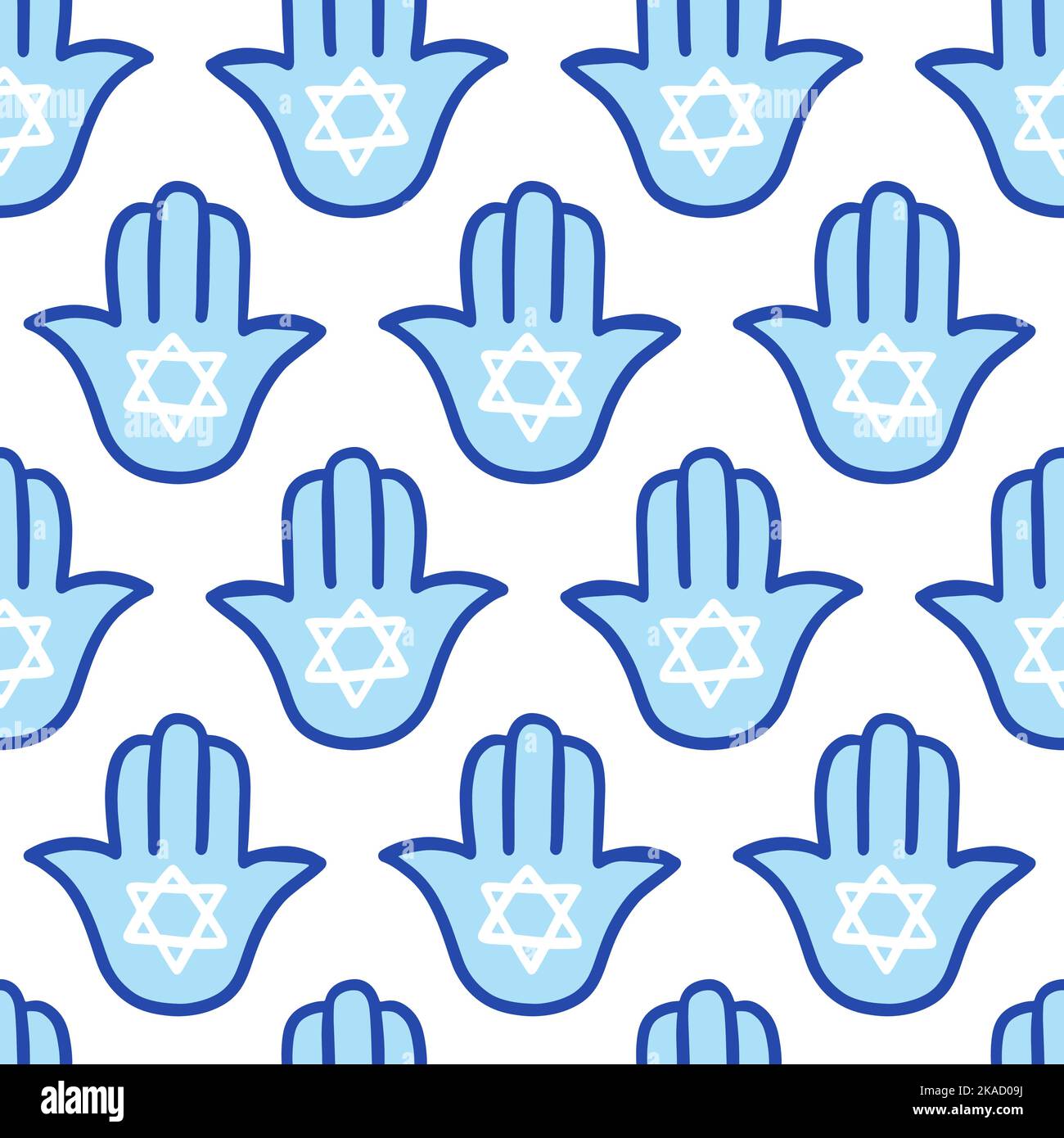 Jewish traditional symbol seamless pattern Stock Vector Image & Art - Alamy
