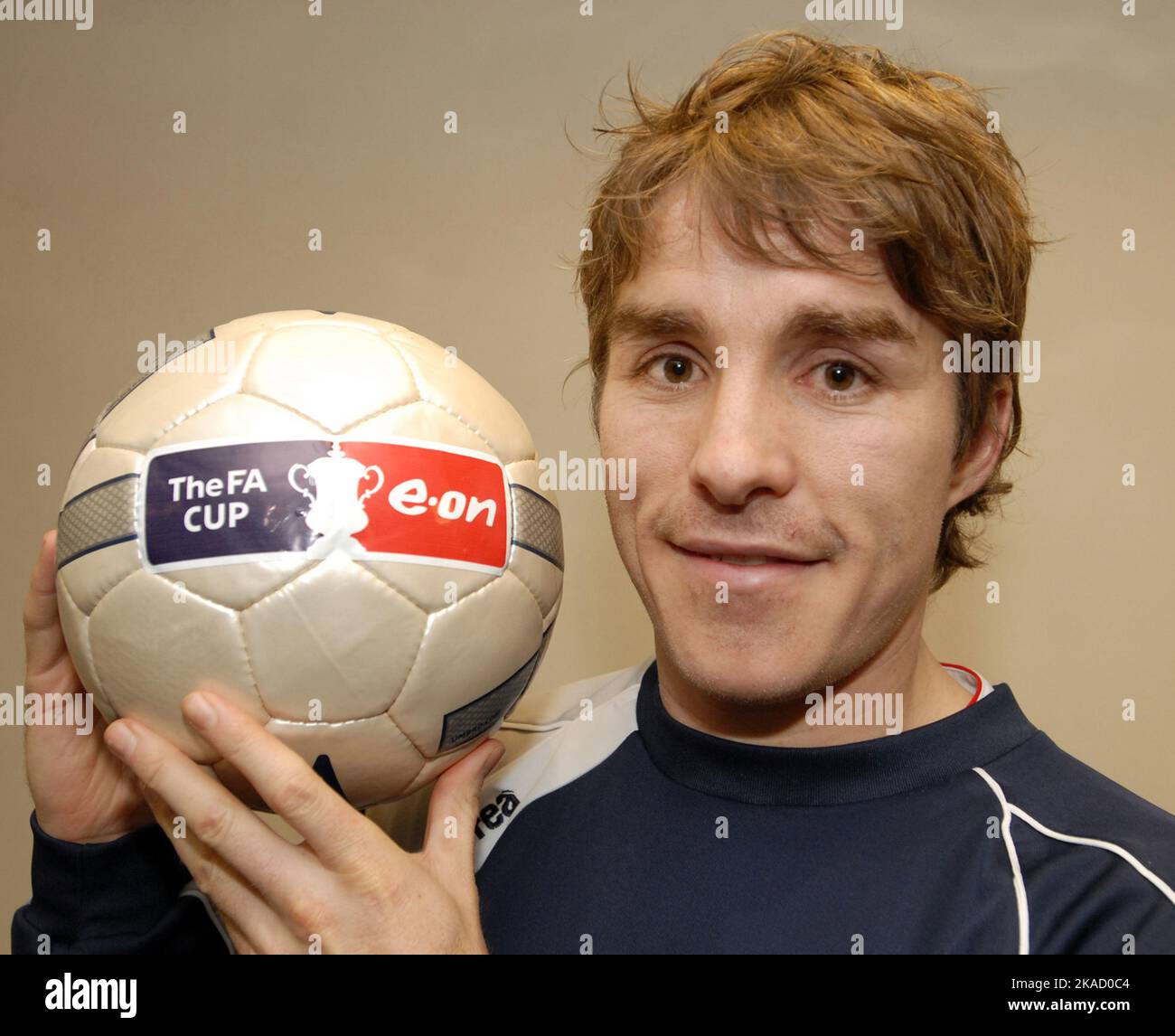 HAVANT AND WATERLOOVILLE'S JUSTIN GREGORY AT THE PRE LIVERPOOL PRESS ...
