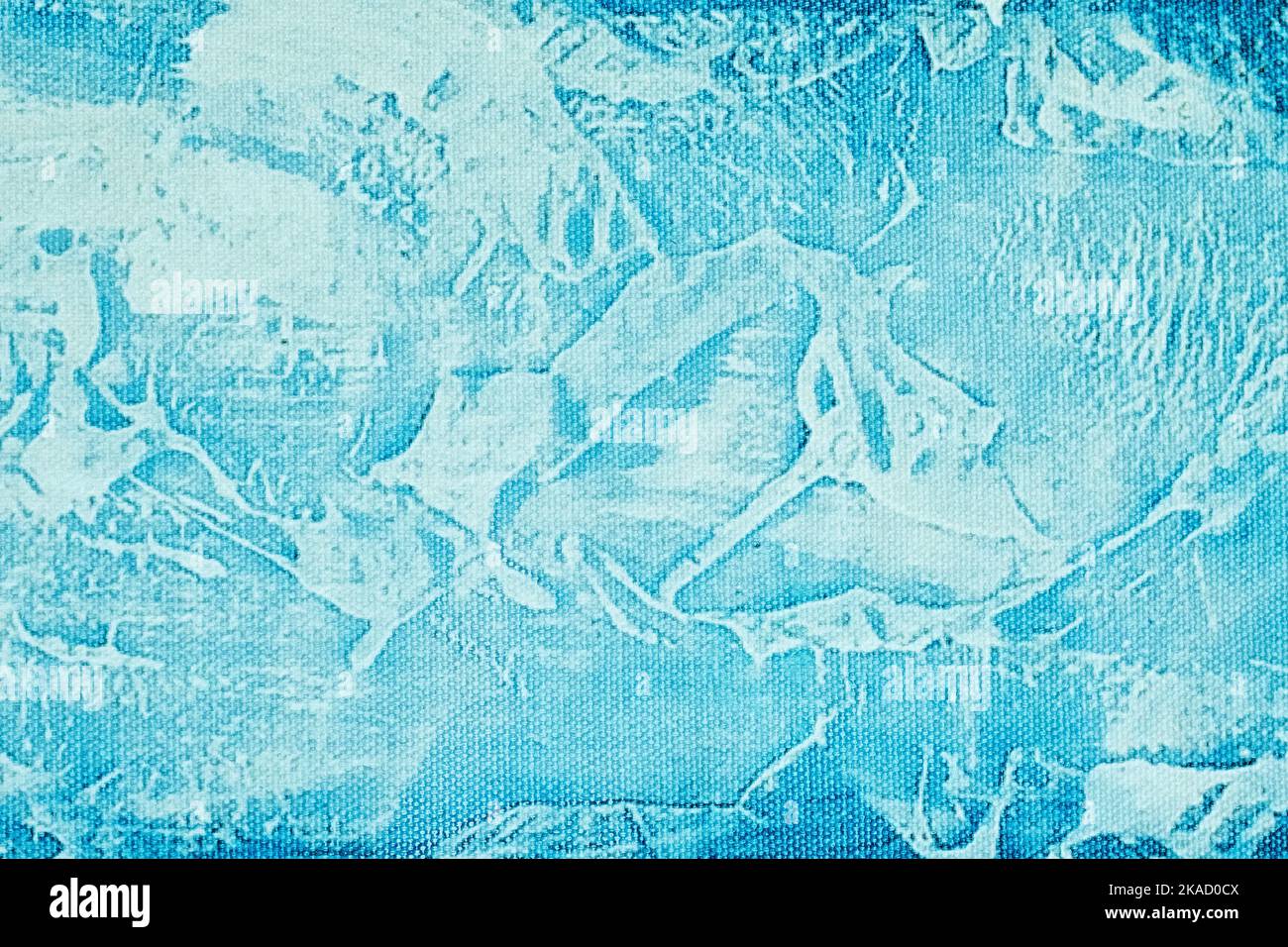 Abstract art background light blue and turquoise colors. Watercolor ...