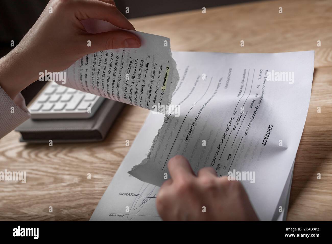 Man ripping paper hi-res stock photography and images - Alamy