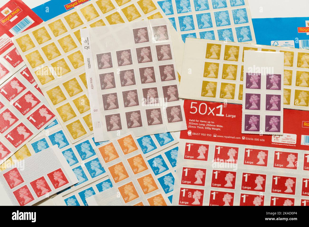 Stamps without barcode hi-res stock photography and images - Alamy