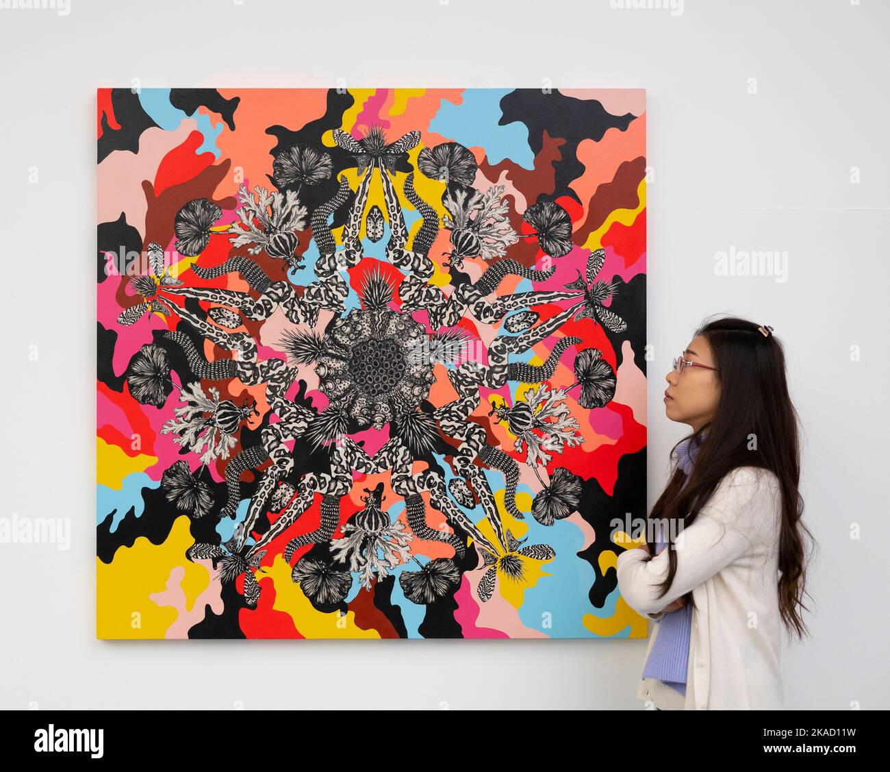 Saatchi Gallery, London, UK. 2 November 2022. Butterfly Effect: New ...