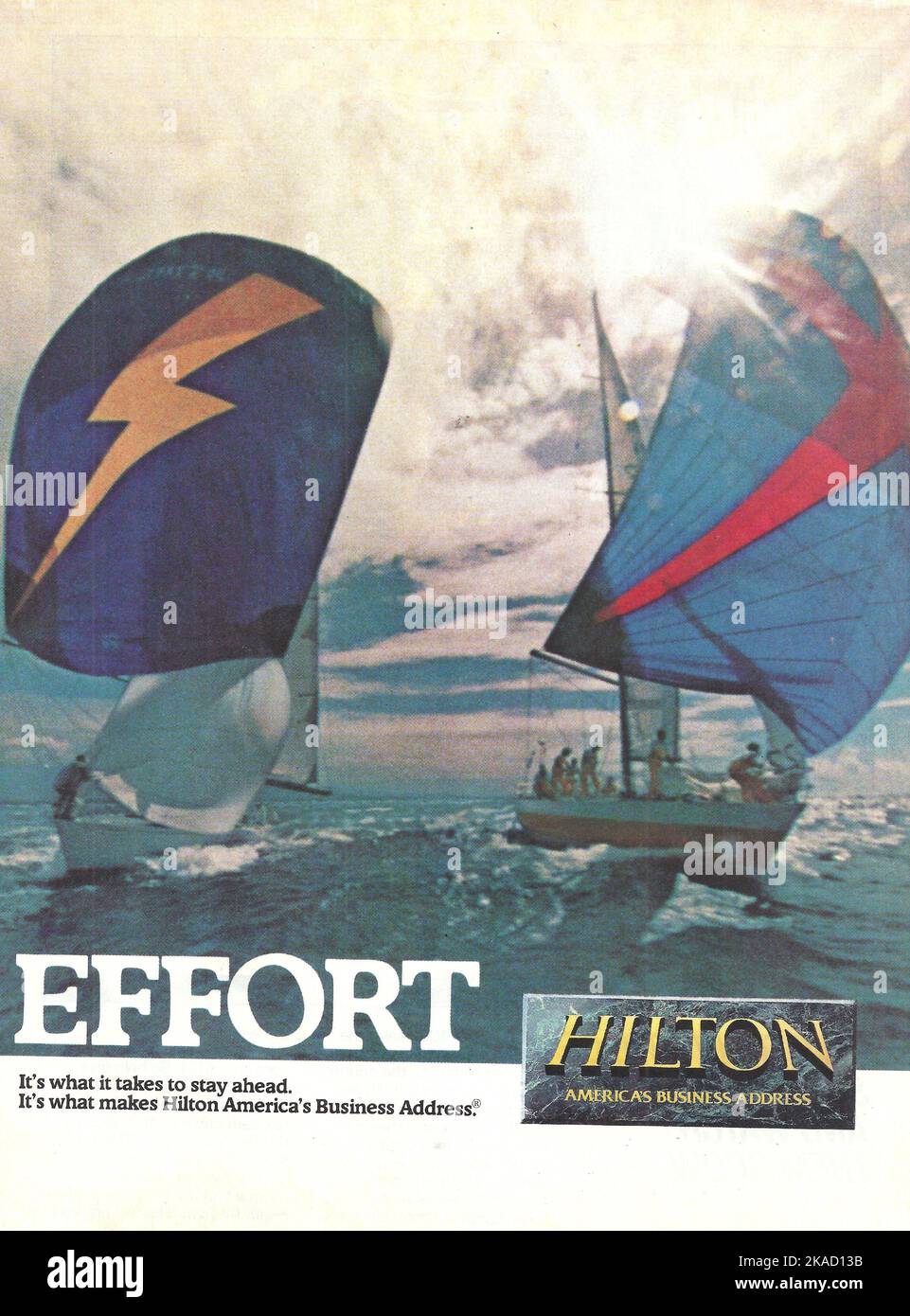 Hilton hotel vintage advertisement magazine advert Hilton advertisement ...