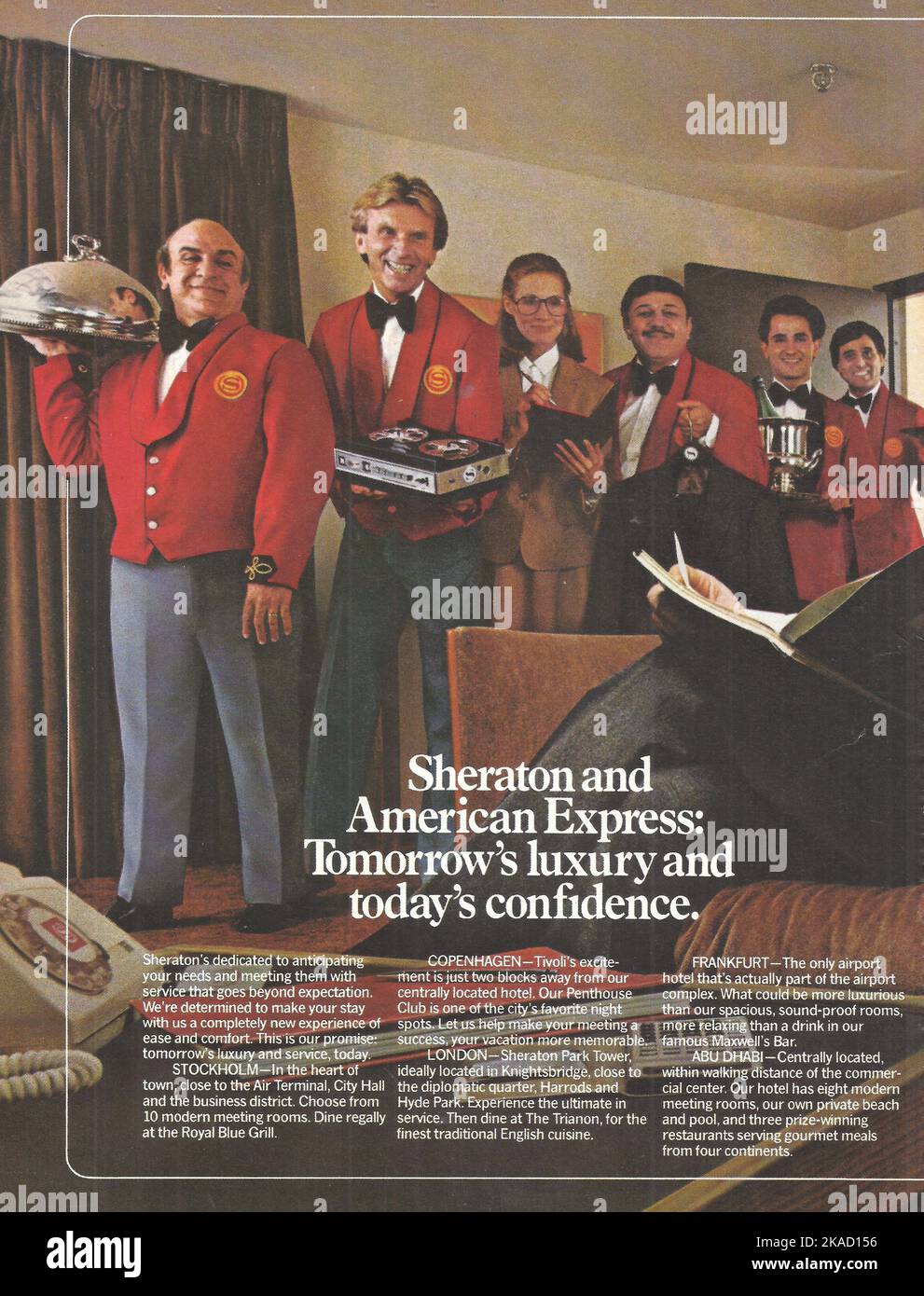 Vintage magazine hotel commercial hi-res stock photography and images ...