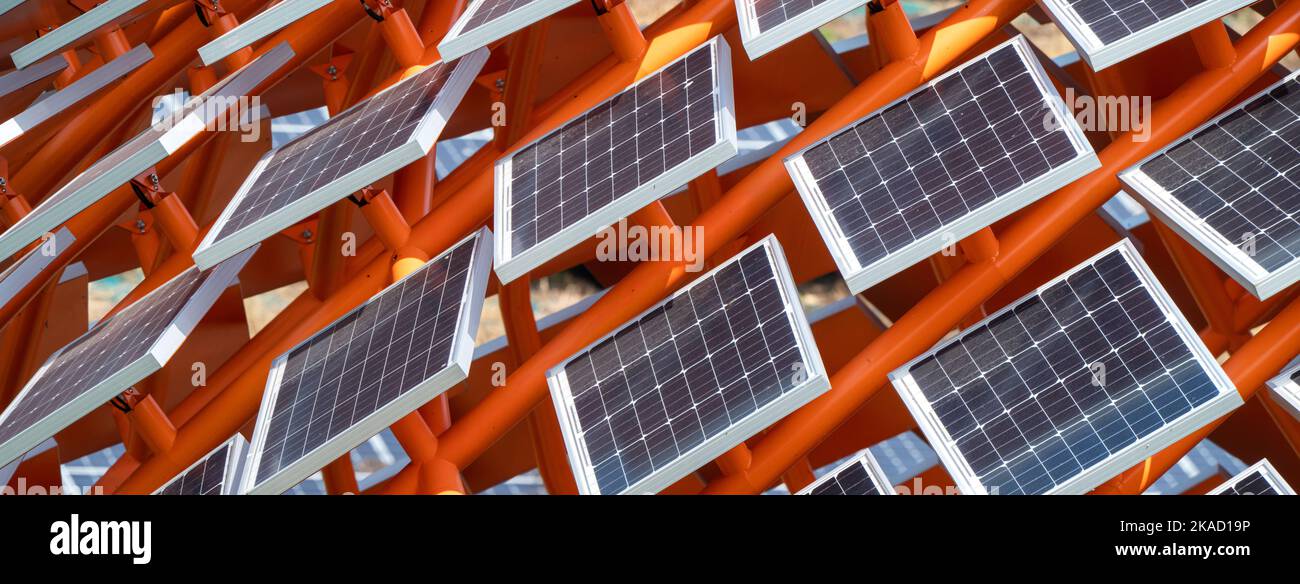 Solar panels, solar system technology solar cell in Taiwan Stock Photo ...