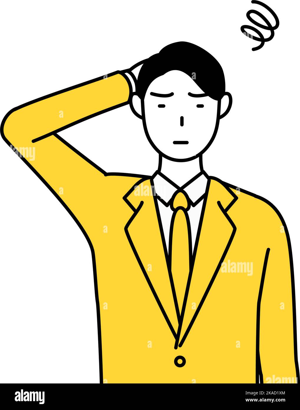 Full concerned Stock Vector Images - Alamy