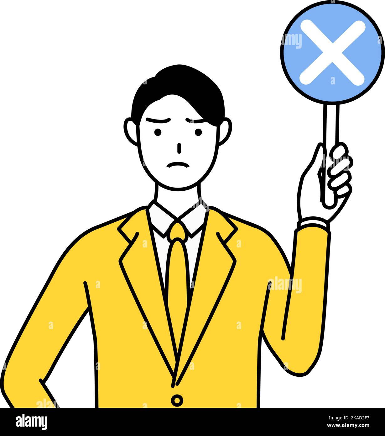 Incorrect manner Stock Vector Images - Alamy