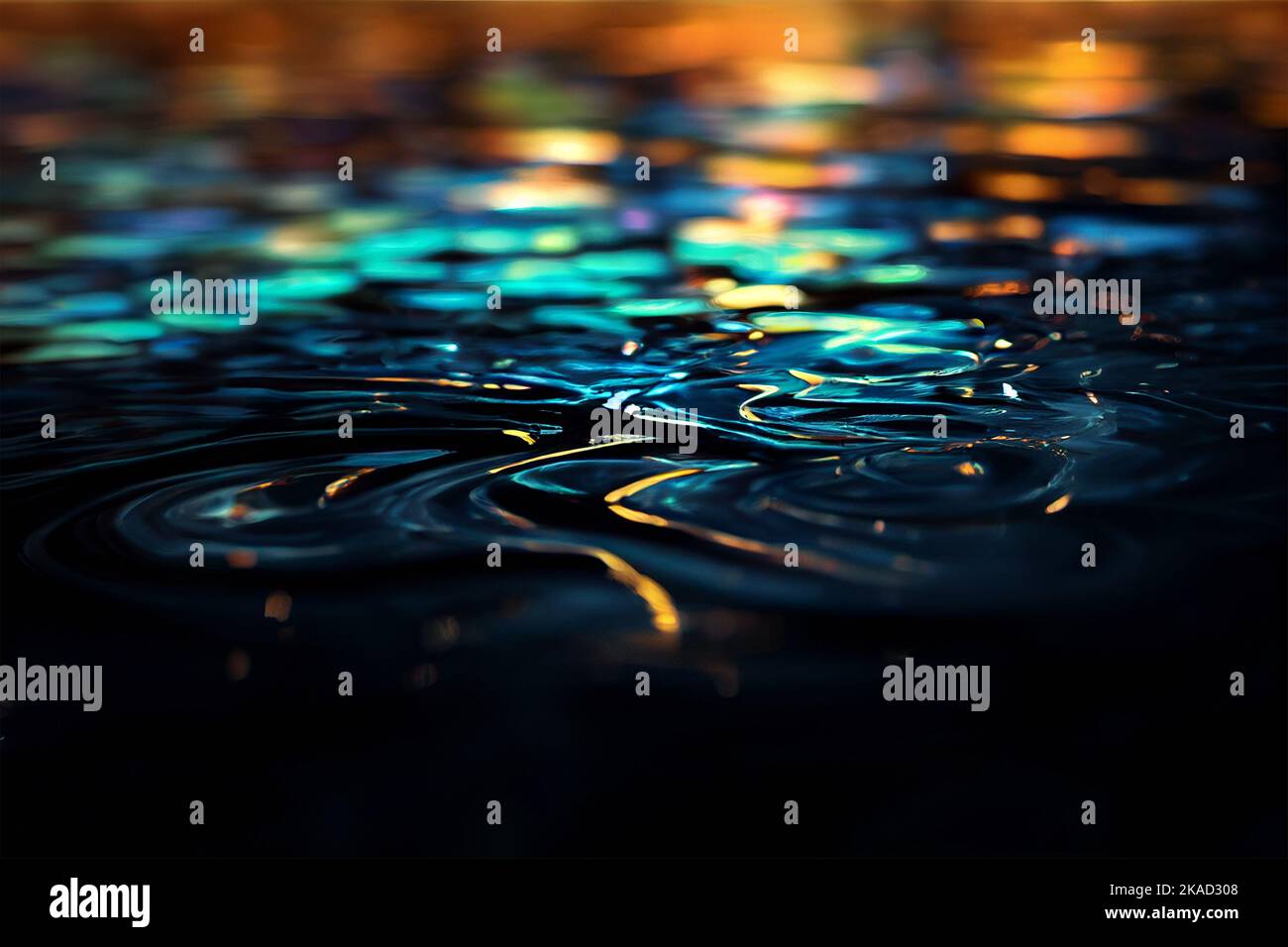 Artistic rain ripples hi-res stock photography and images - Alamy