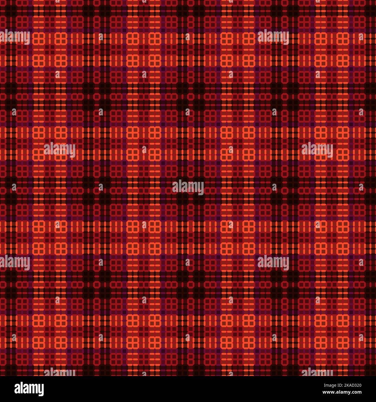 Decorative tartan geometric tiles pattern illustration Stock Vector ...