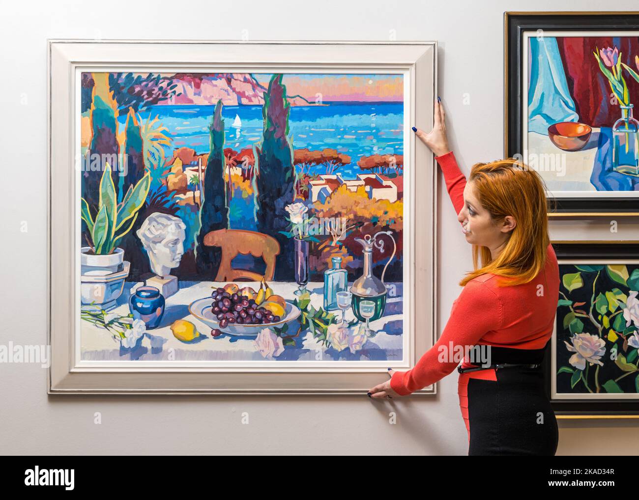 Edinburgh, Scotland, UK, 2nd November 2022. Lachlan Goudie exhibition ...