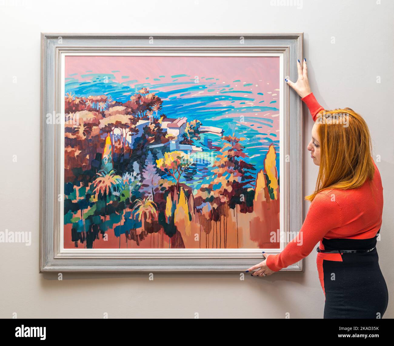 Edinburgh, Scotland, UK, 2nd November 2022. Lachlan Goudie exhibition ...