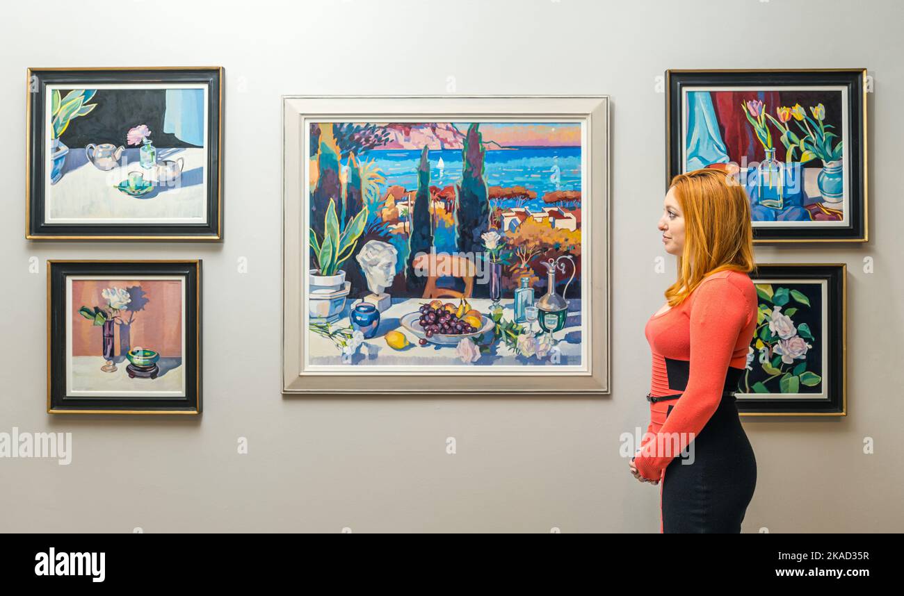 Edinburgh, Scotland, UK, 2nd November 2022. Lachlan Goudie exhibition ...