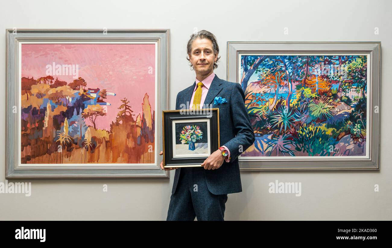 Edinburgh, Scotland, UK, 2nd November 2022. Lachlan Goudie exhibition ...