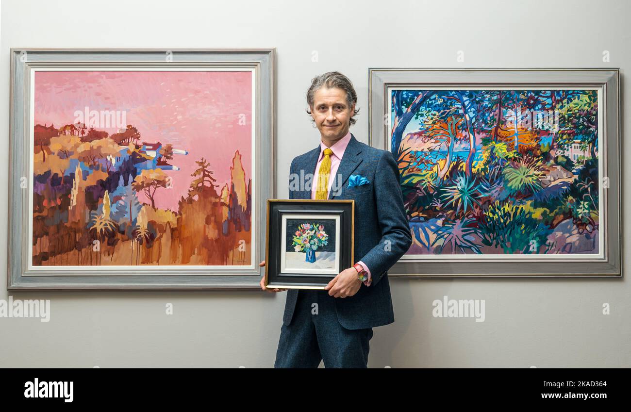 Edinburgh, Scotland, UK, 2nd November 2022. Lachlan Goudie exhibition ...