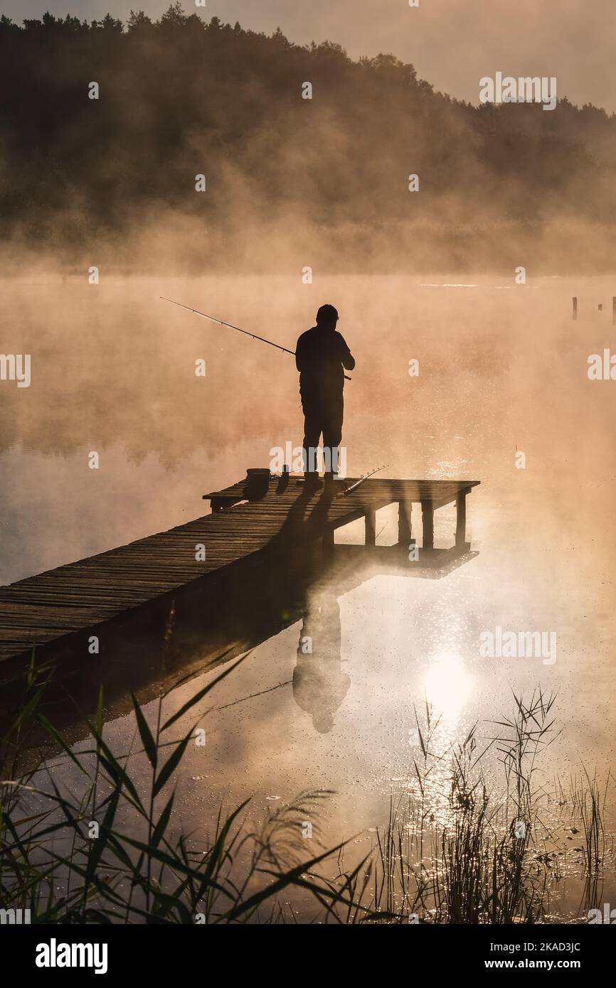 Beautiful fishing scene hi-res stock photography and images - Alamy