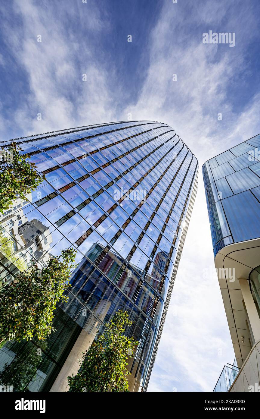 One Blackfriars, architect SimpsonHaugh Partners Stock Photo - Alamy