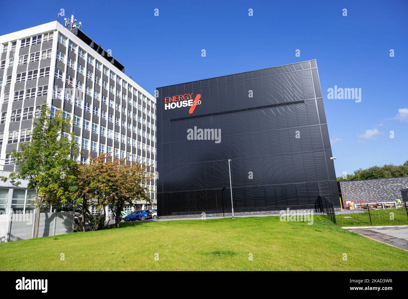 Energy House 2.0 - University of Salford Stock Photo - Alamy