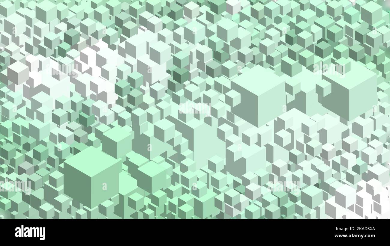 Abstract cubes shape background Stock Photo - Alamy