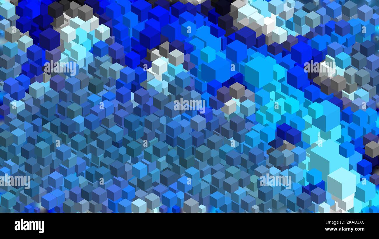 Abstract cubes shape background Stock Photo - Alamy
