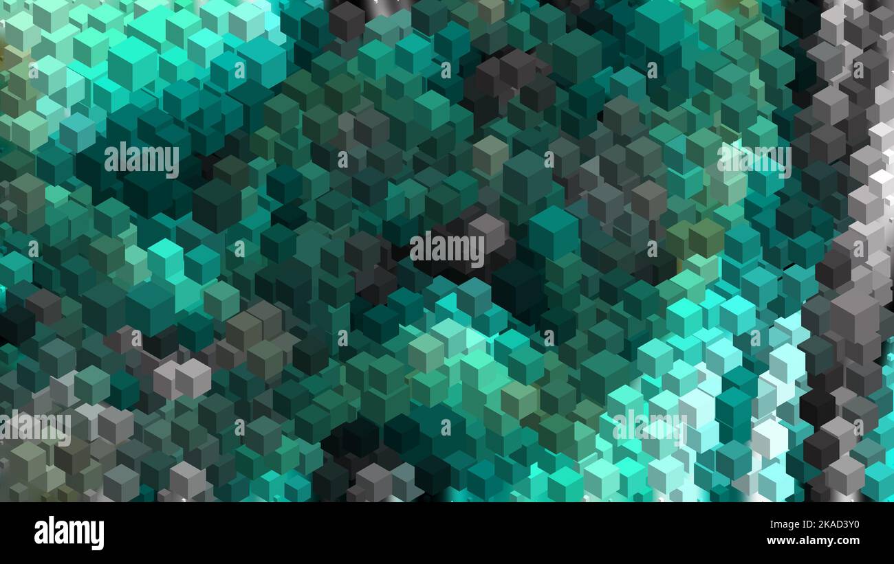 Abstract cubes shape background Stock Photo - Alamy