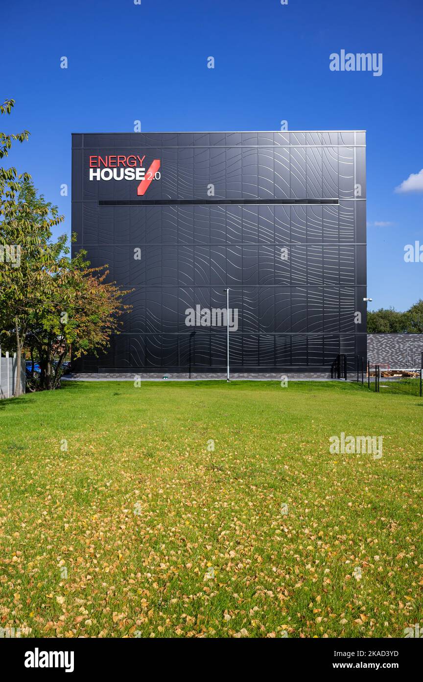 Salford university energy house hi-res stock photography and images - Alamy