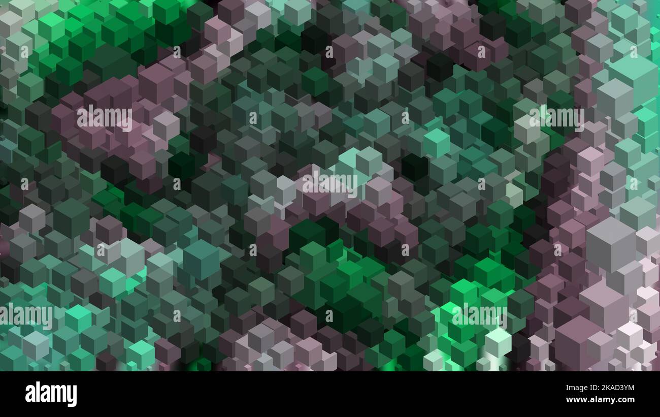 Abstract cubes shape background Stock Photo - Alamy
